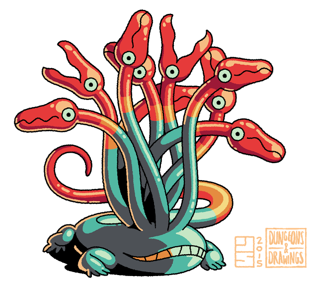 Goblin Punch: Three Hydras