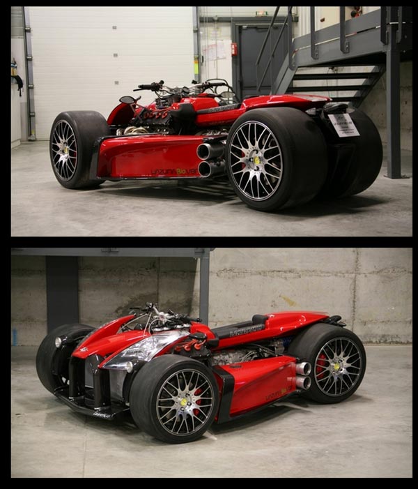 AWESOME BLOG: Awesome Vehicle.. Lazareth Wazuma V8 : Bikes That Using ...