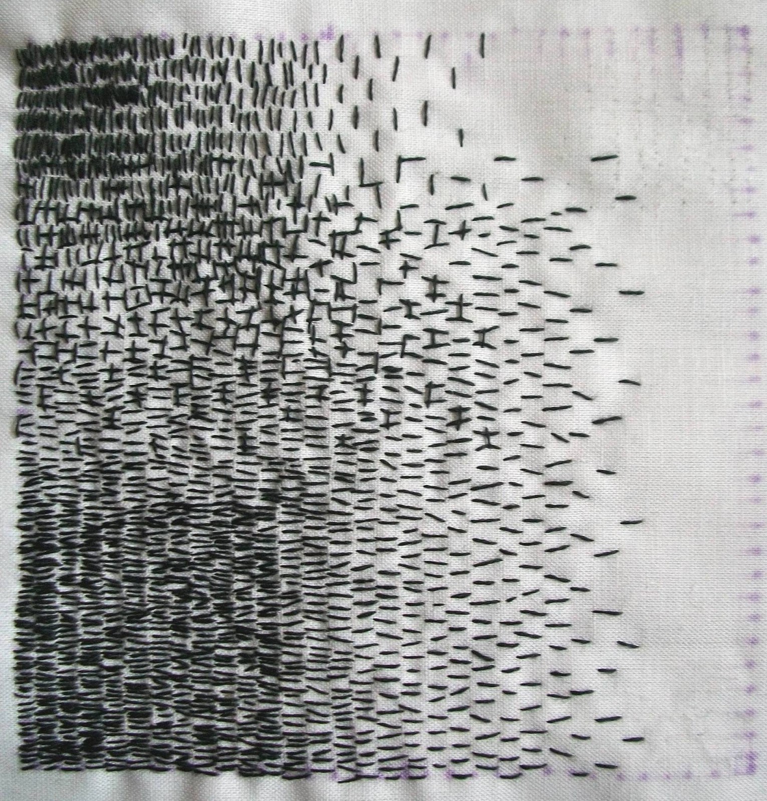 Julie B Booth: Hand Stitching: Texture
