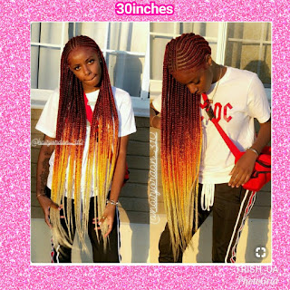 KNOW YOUR BRAIDS INCHES .....