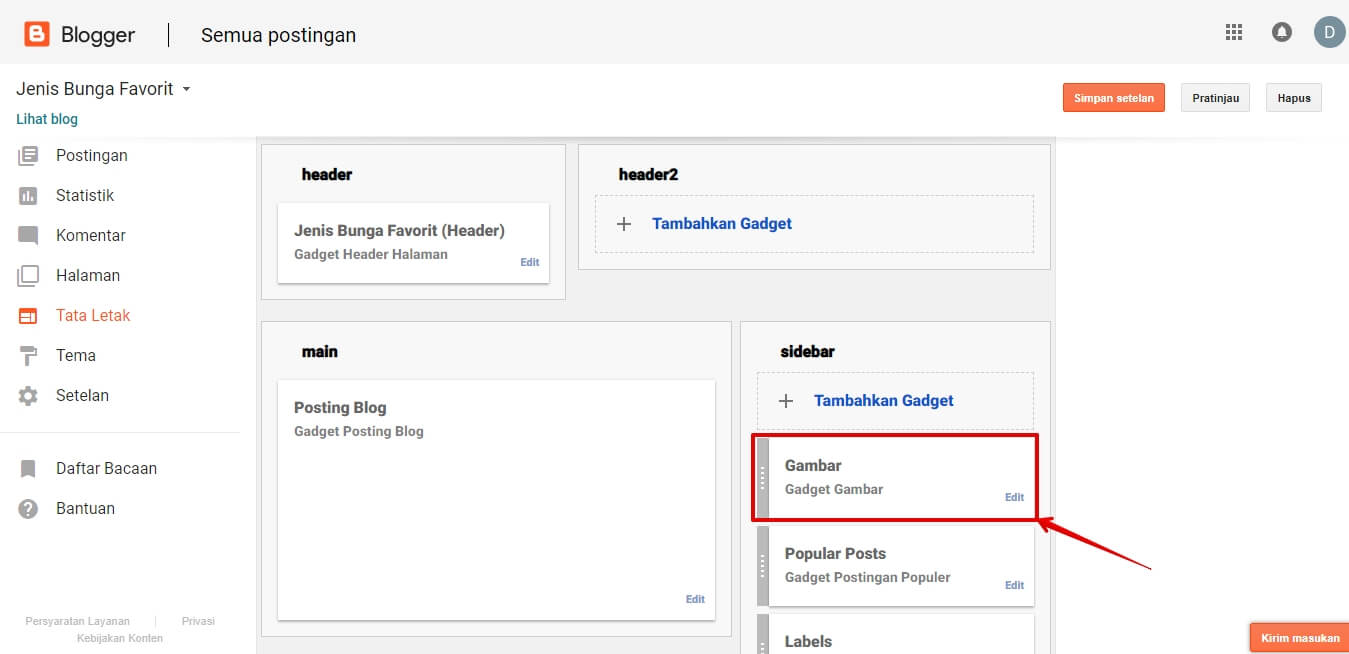 Cara Menambahkan Gambar, Teks dan Link Di Sidebar Blog | Digital Poin