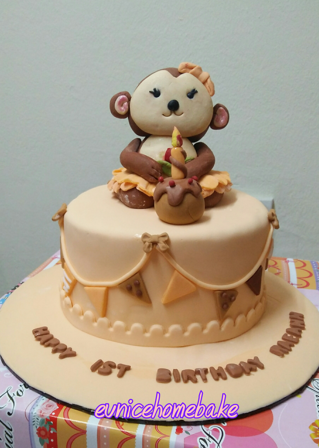 Eunice Home Bake (Klang): Monkey Themed Cake