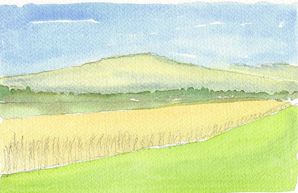 Acquerelliamo insieme: Il paesaggio: la prospettiva aerea