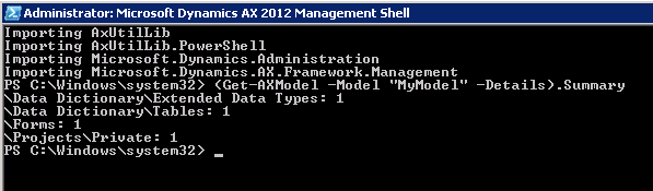 Yet Another Dynamics Ax Blog Compare Models Using Powershell 3076