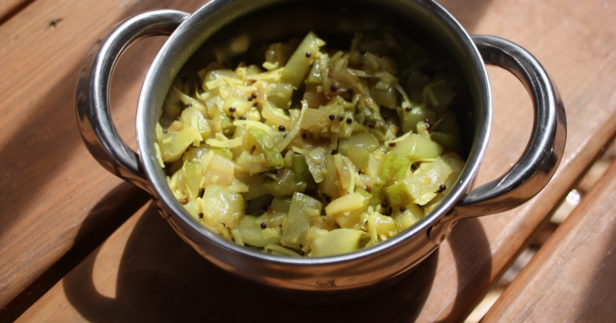 Chow and Chatter: Sorakkai (Bottle Gourd) Stir Fry