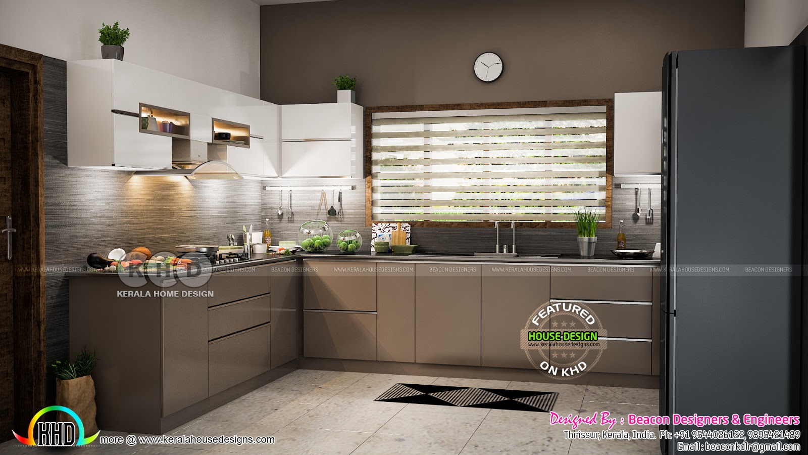 Stunning interior design ideas by Beacon Designers - Kerala Home Design ...