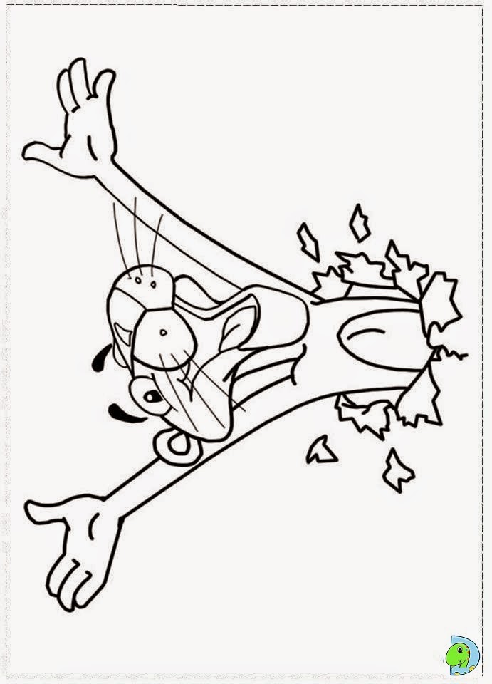 Dinokids - Desenhos para colorir: Desenhos de A Pantera Cor-de-rosa ...
