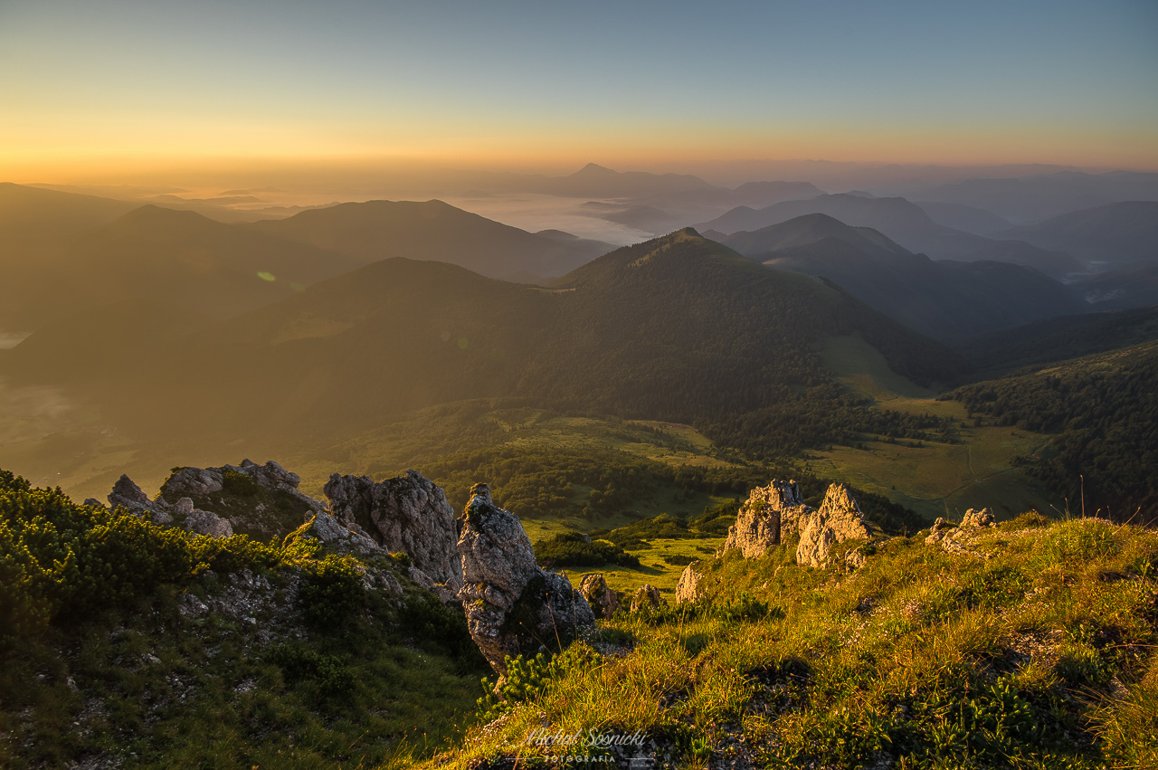 Wielki Rozsutec w Małej Fatrze...
