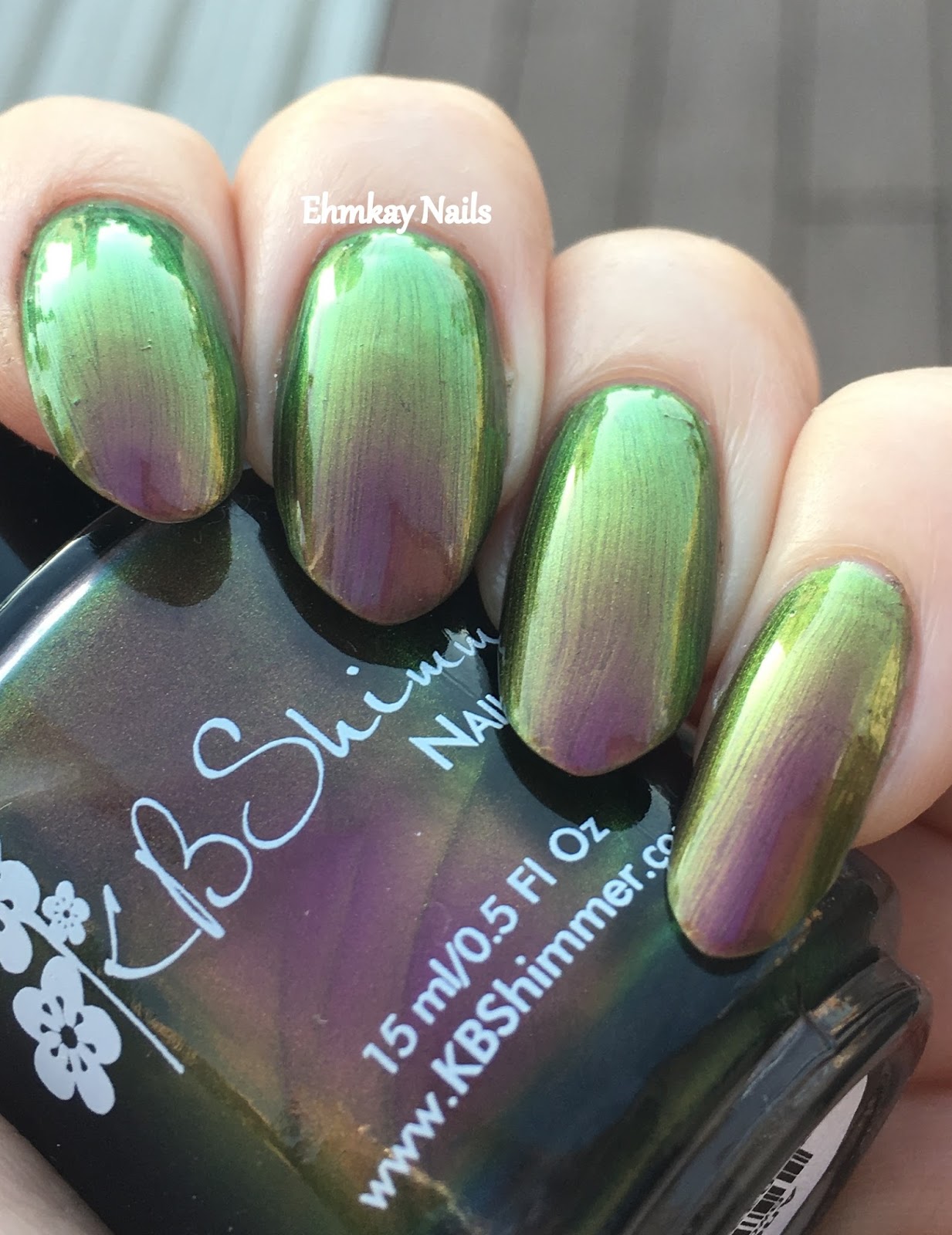 ehmkay nails: KBShimmer Multichromes, Swatches and Review