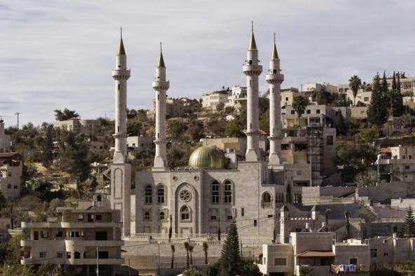 Beautiful Mosque in Abu Ghosh, near Jerusalem