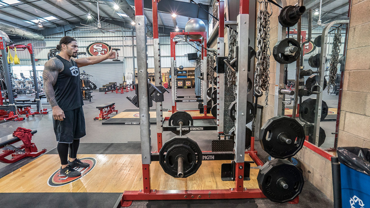WWE Roman Reigns Top Workout Images Photos