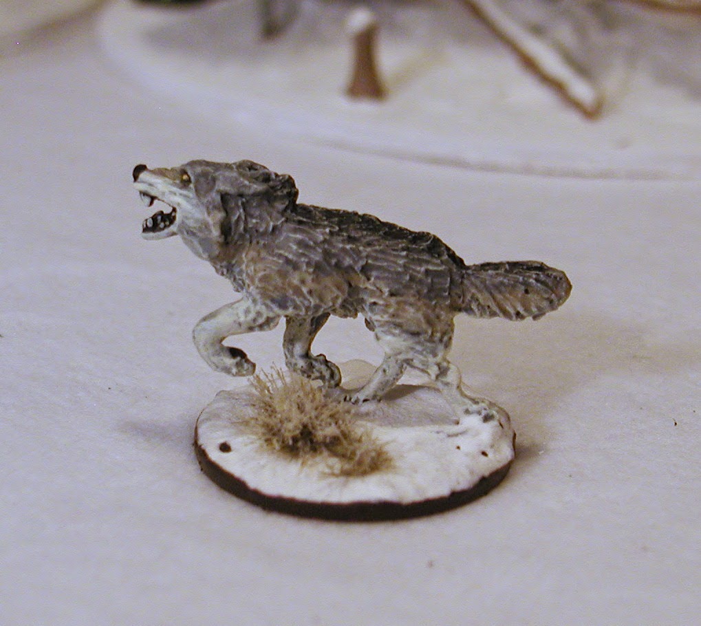 One of My Men Became Restless: 28mm Reaper & Acheson Creations Wolf Pack