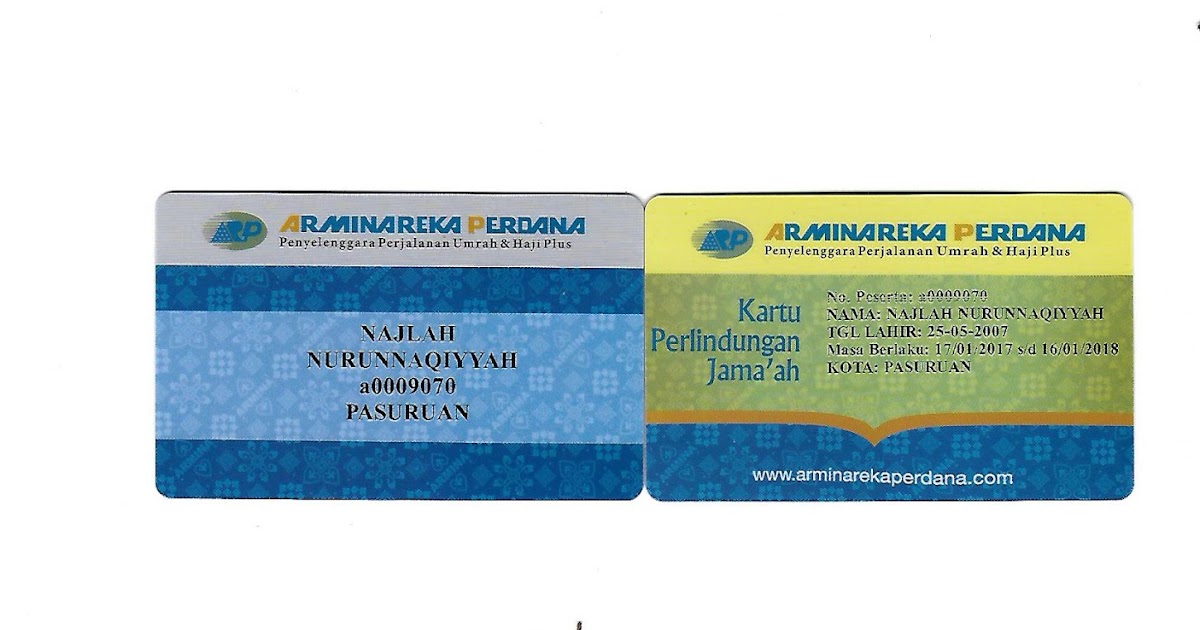 Mitra PT.Arminareka Perdana Travel Umroh & Haji Plus: No id card ...