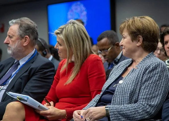 Queen Maxima is in Washington for 2019 Spring Meetings of World Bank Group