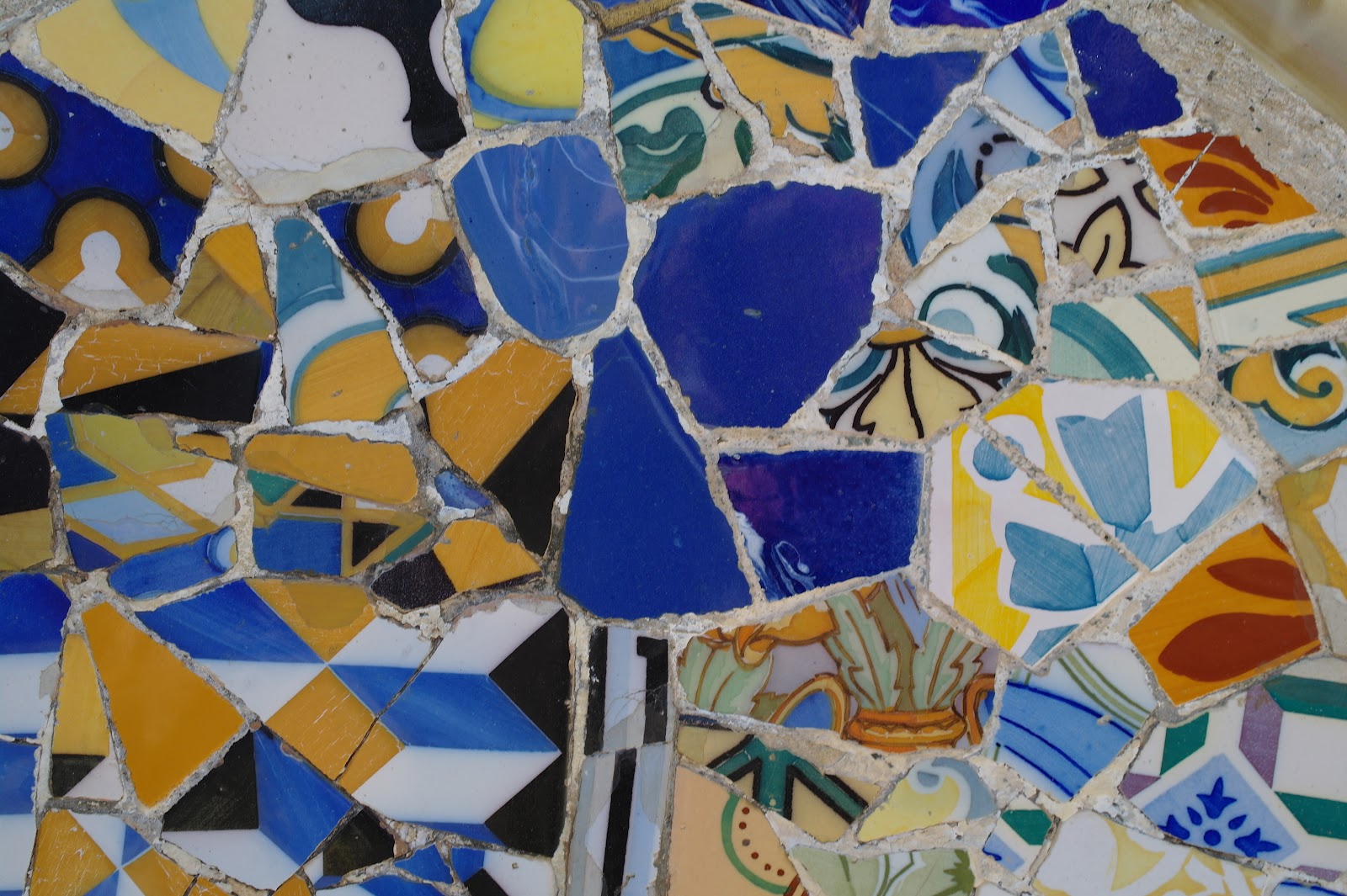 Inspire Engage Educate by Jenny Harrisson: Torn paper collage, Gaudi ...