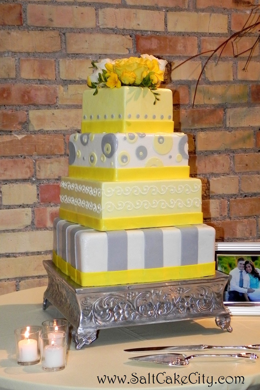 Rectangle Basic Yellow Cake