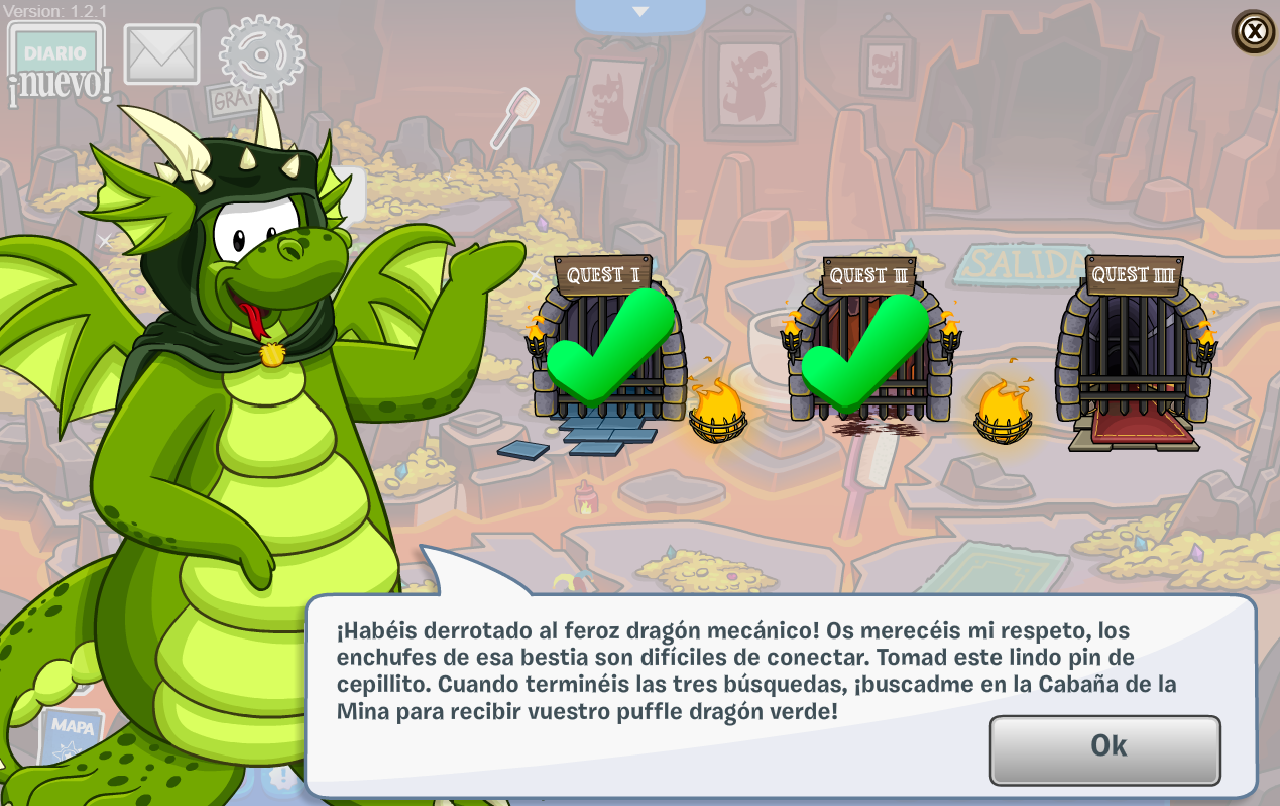 Tutorial: En Busca del Puffle Dragón