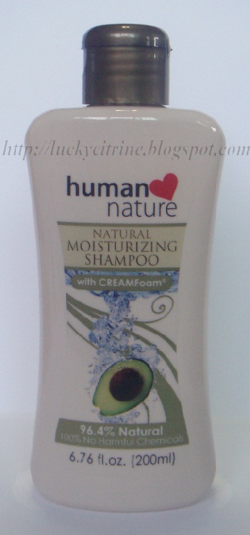 Lucky Citrine: Human Nature Natural Moisturizing Shampoo & Conditioner
