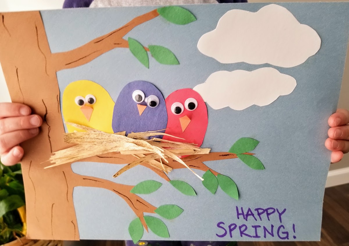 Once Daily DIY: Spring Bird Kids Craft