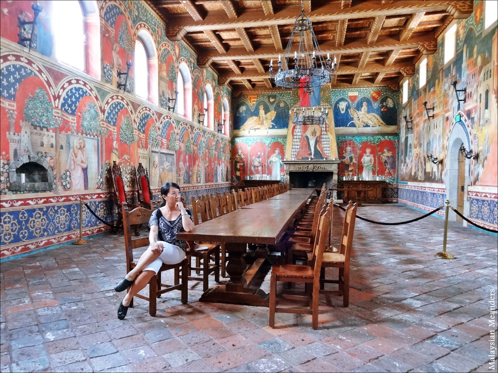 Malaysian Meanders: Castello di Amorosa: Medieval Castle in Napa Valley
