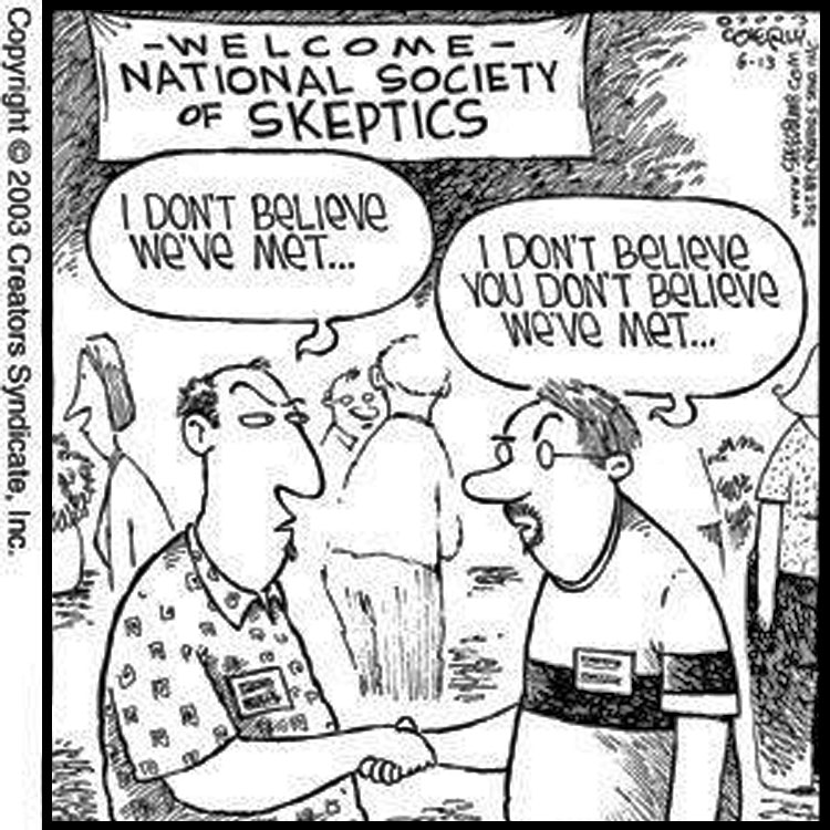 Vic the Vicar!: Made me Laugh: When Sceptics Meet