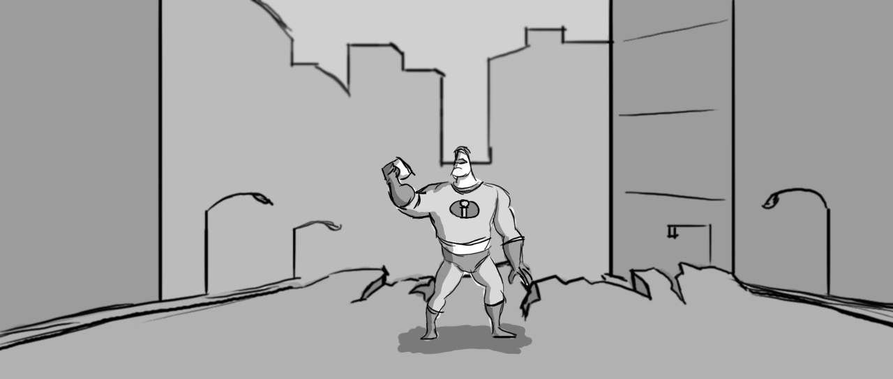 Rb Animates: Storyboard Practice: The Incredibles