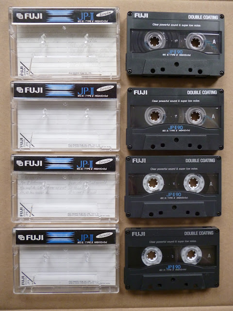 Musikkassetten : FUJI JP-II 90 Minuten * Audiokassetten * Leerkassetten ...