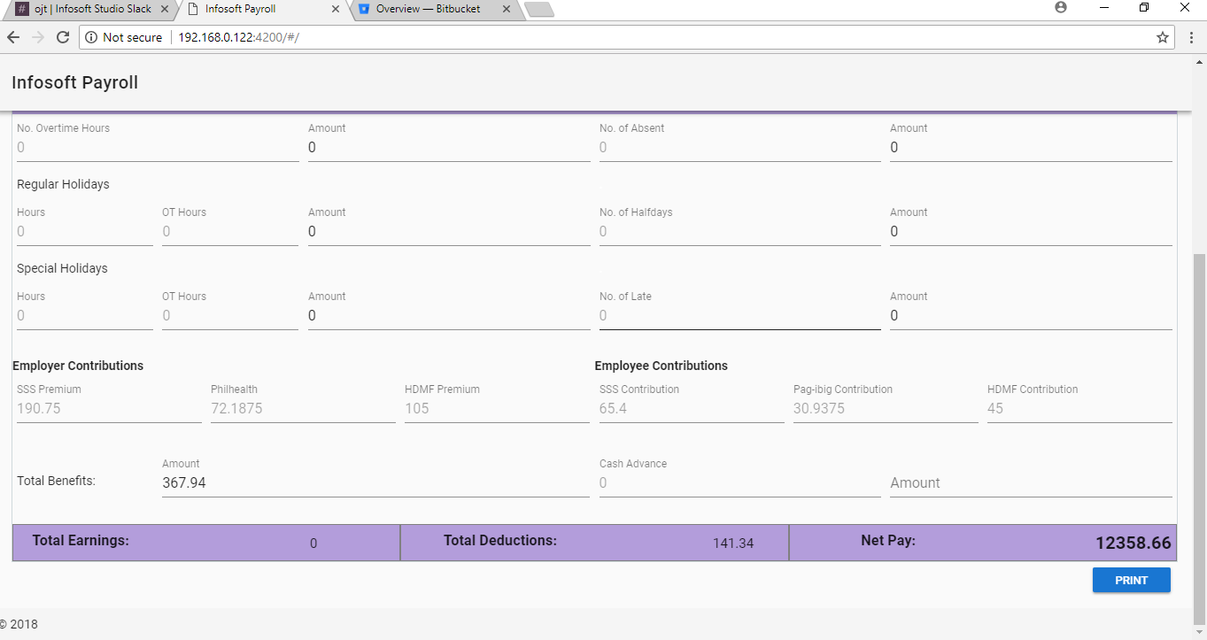Internship (InfoSoft Studio)