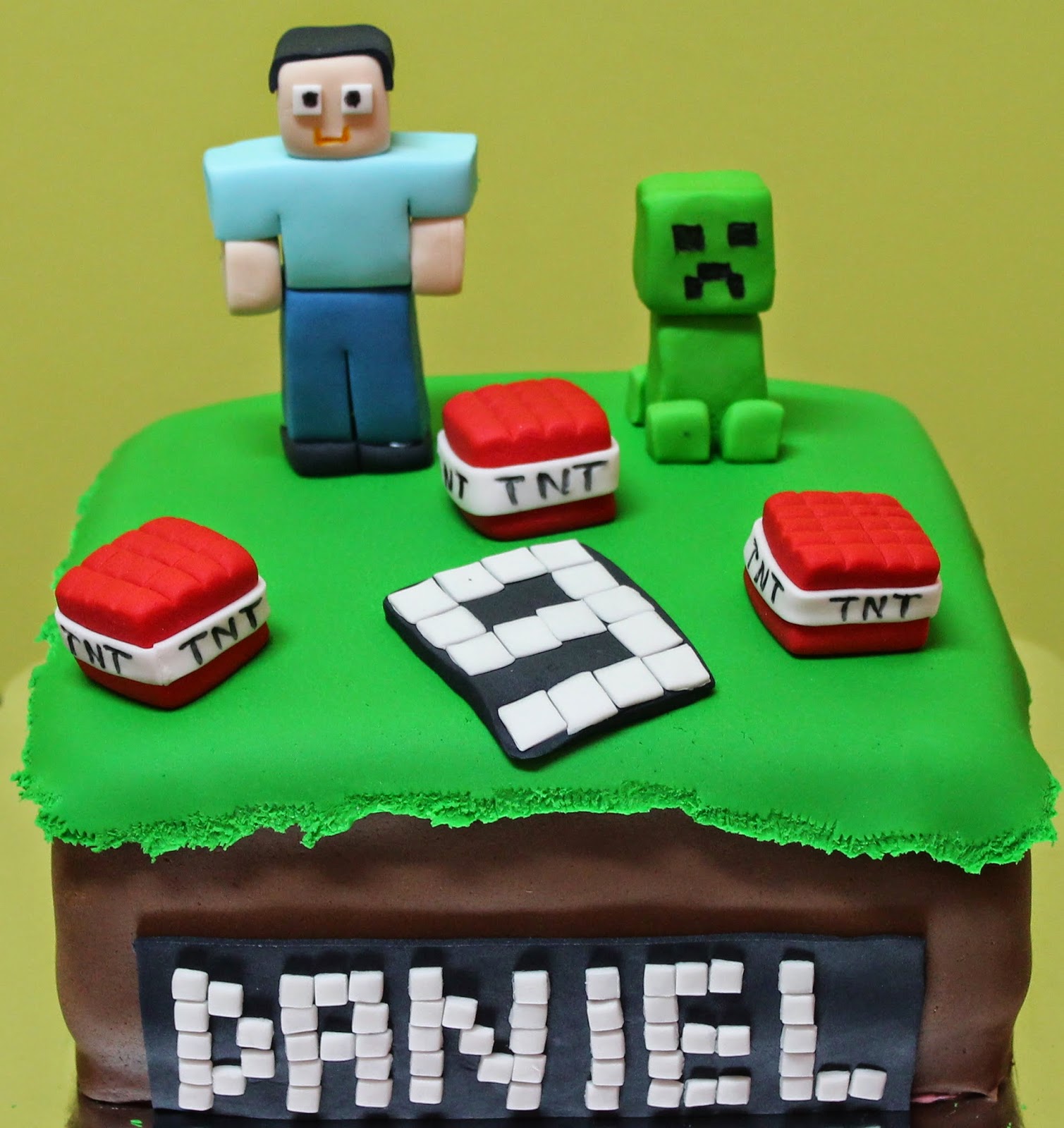 Dulcear-t: Tarta Minecraft