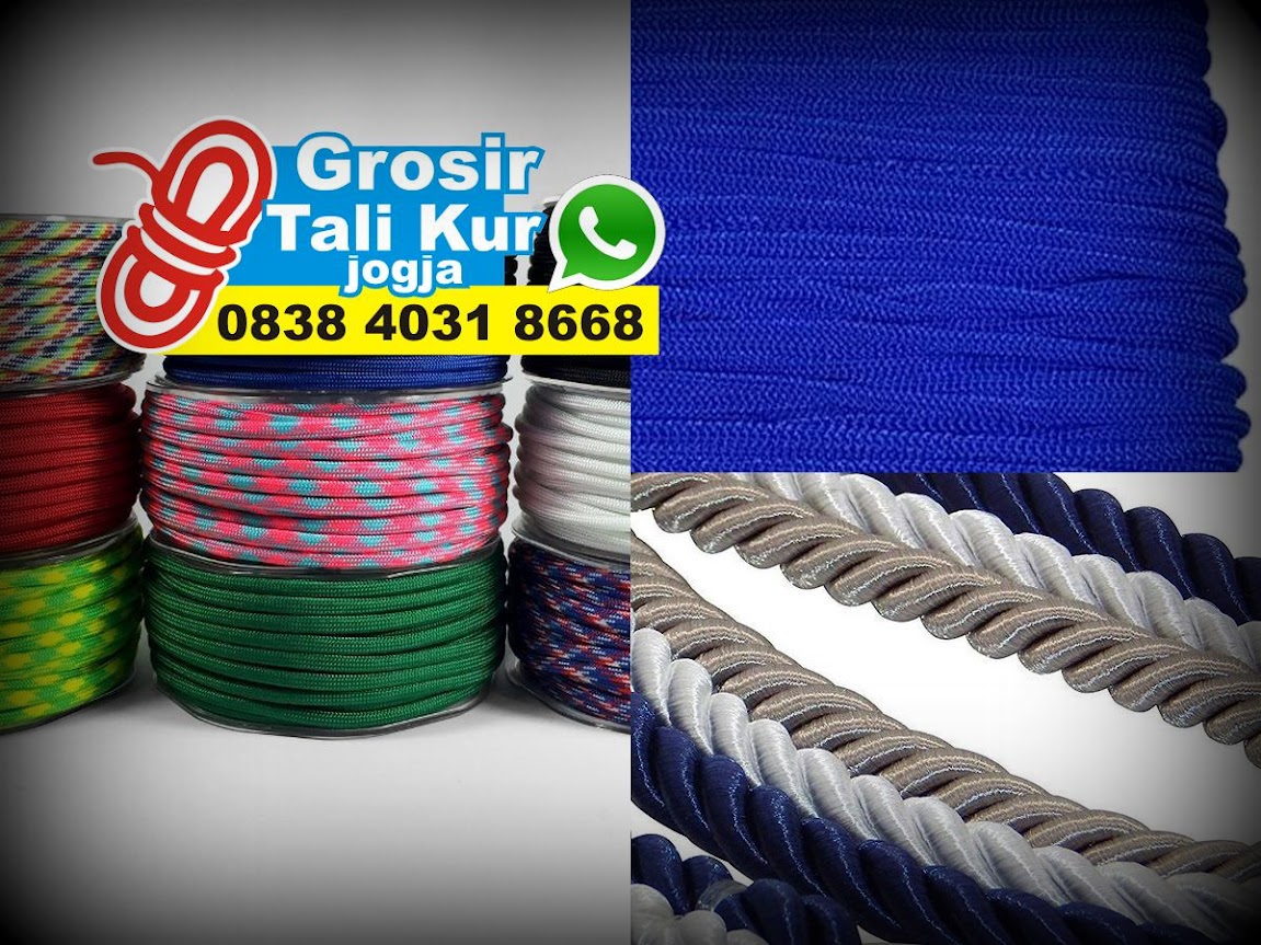 tali kur warna kuning kunyit – O838~4O31~8668 [wa] Pabrik Tali Kur Murah