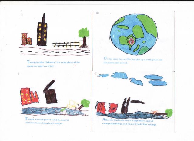 Earthquake Explorers: Earthquake scence stages