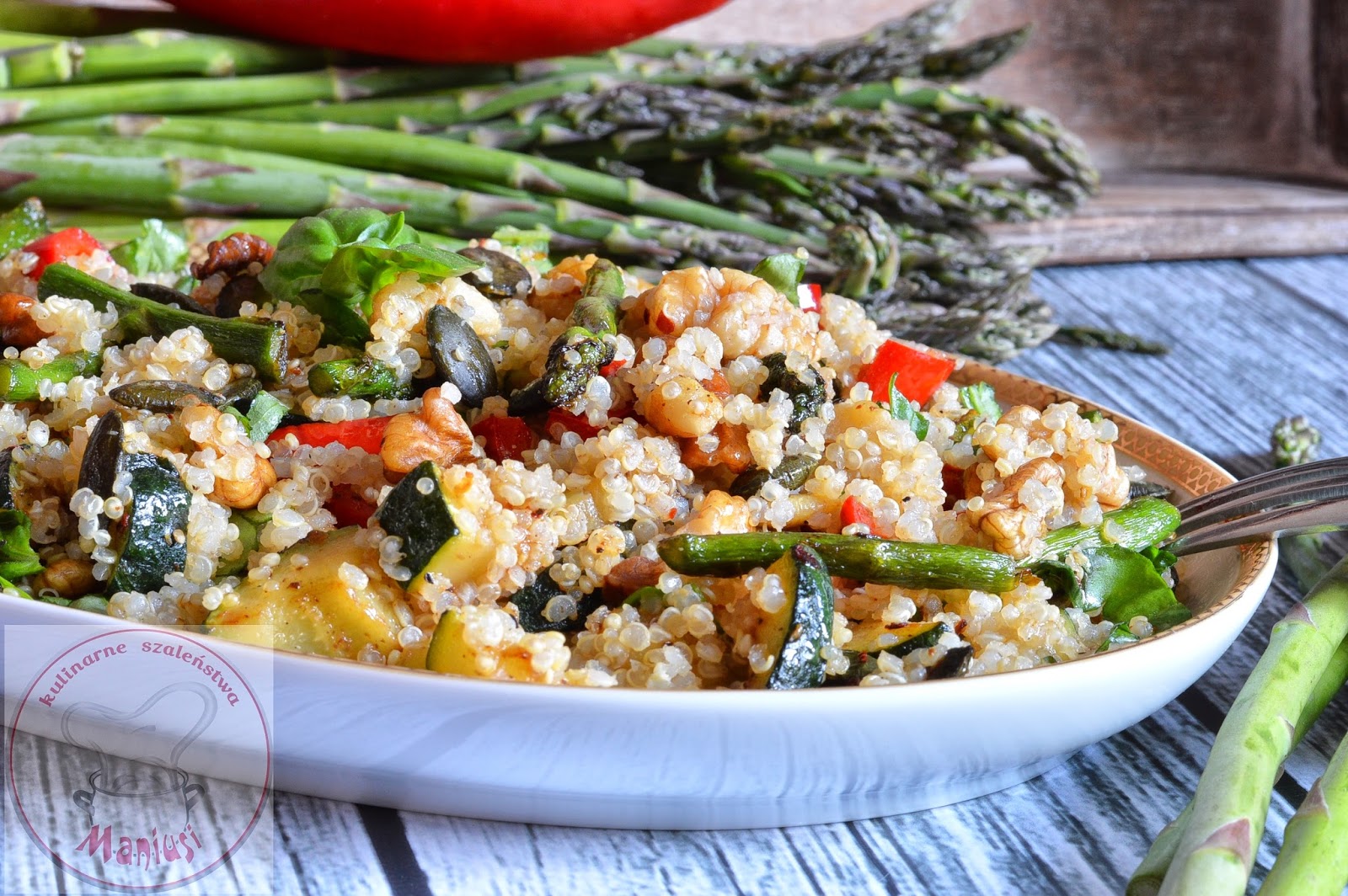Komosa ryżowa z warzywami