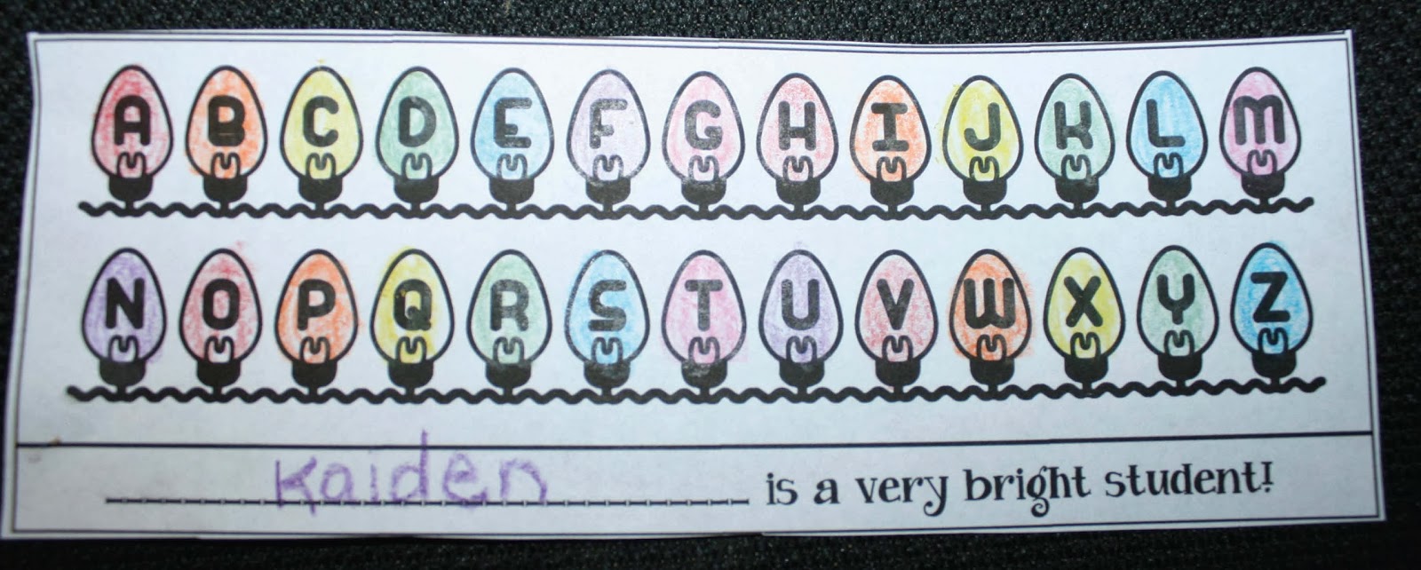 Christmas Lights Packet - Classroom Freebies