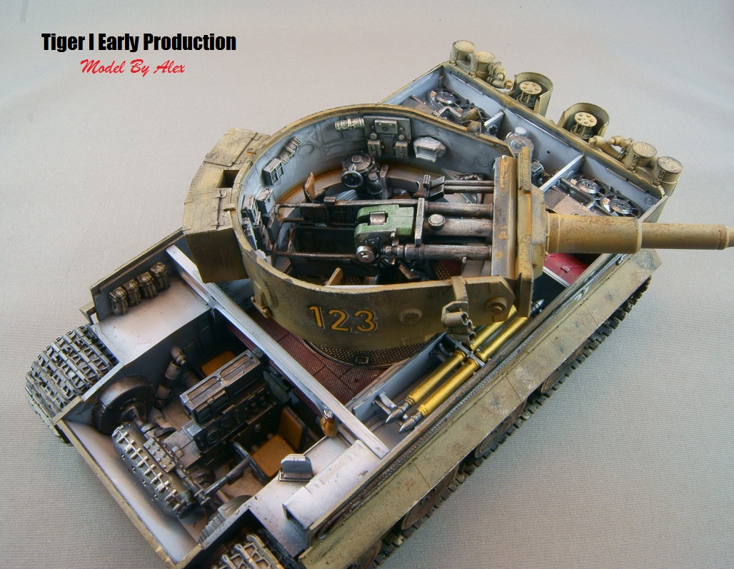 Alex's Model: Tiger I Early Production