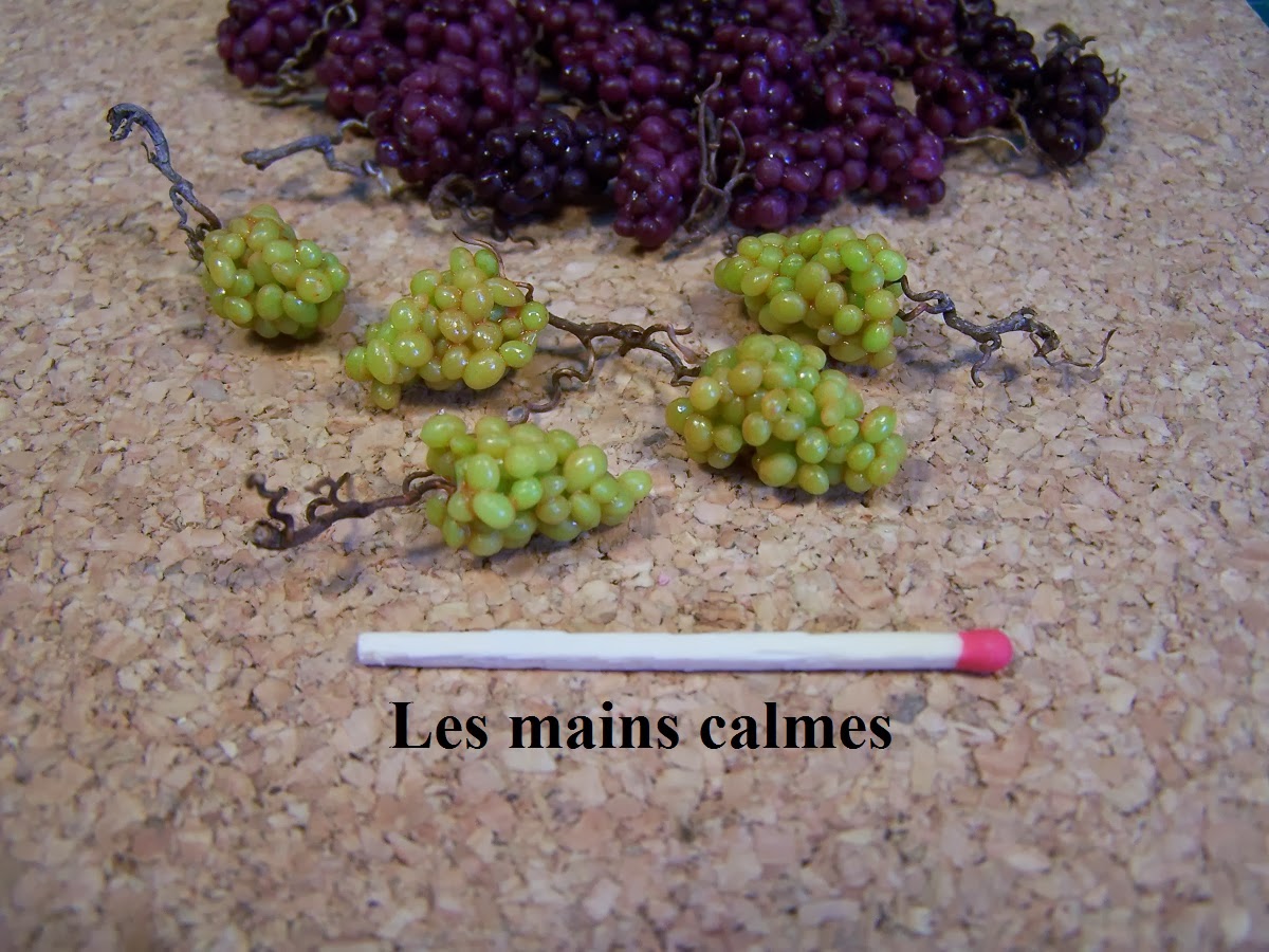 les mains calmes: Comment faire des grappes de raisin " en économisant ...