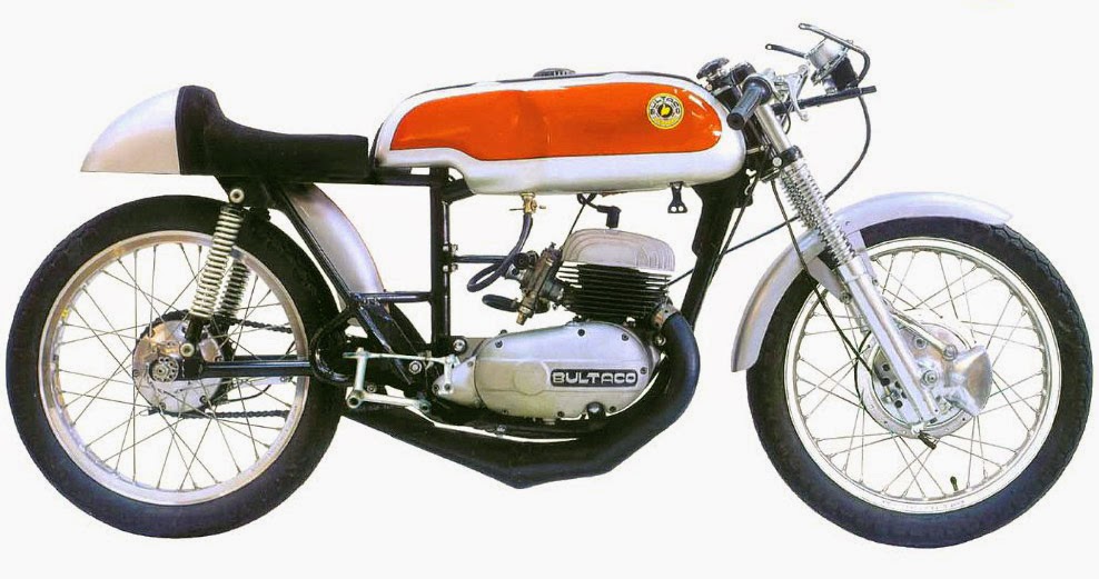 Fast is fast...: Bultaco race bikes and one for the street.