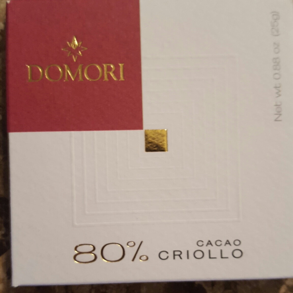 Dark Matters: Fine Chocolate Reviews: Domori Chocolate Criollo Bars 80% ...