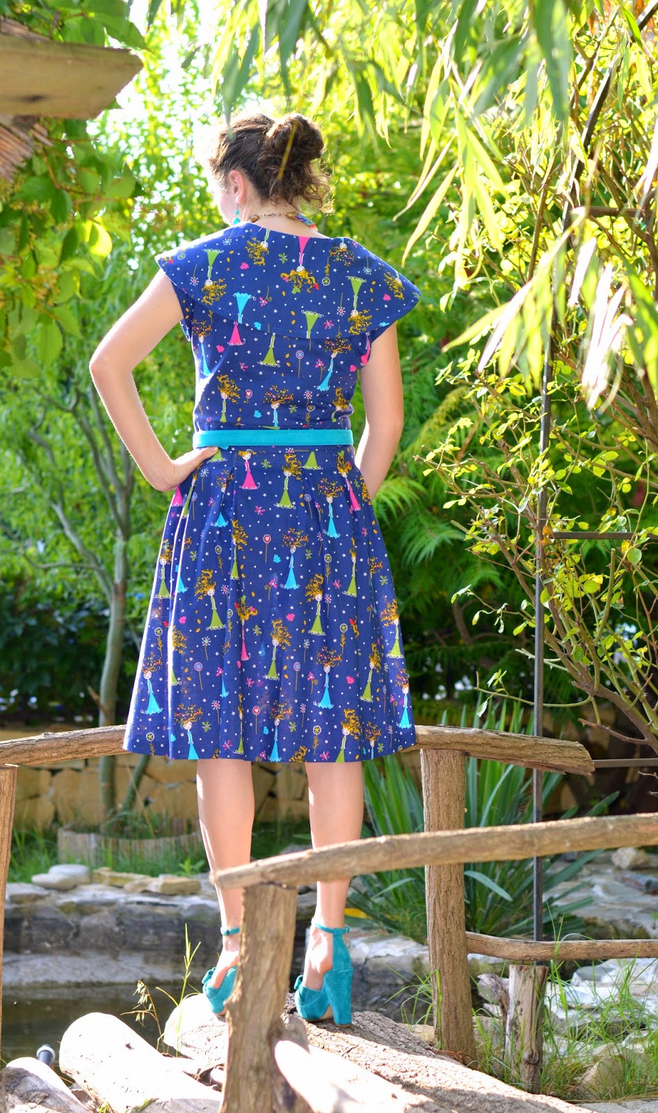 I believe I can sew...: Miss Fancy Hair Dress - Butterick 5747