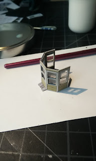 Miniature Architecture Blog: Clever Models Gateman Tower, Test Fitting ...
