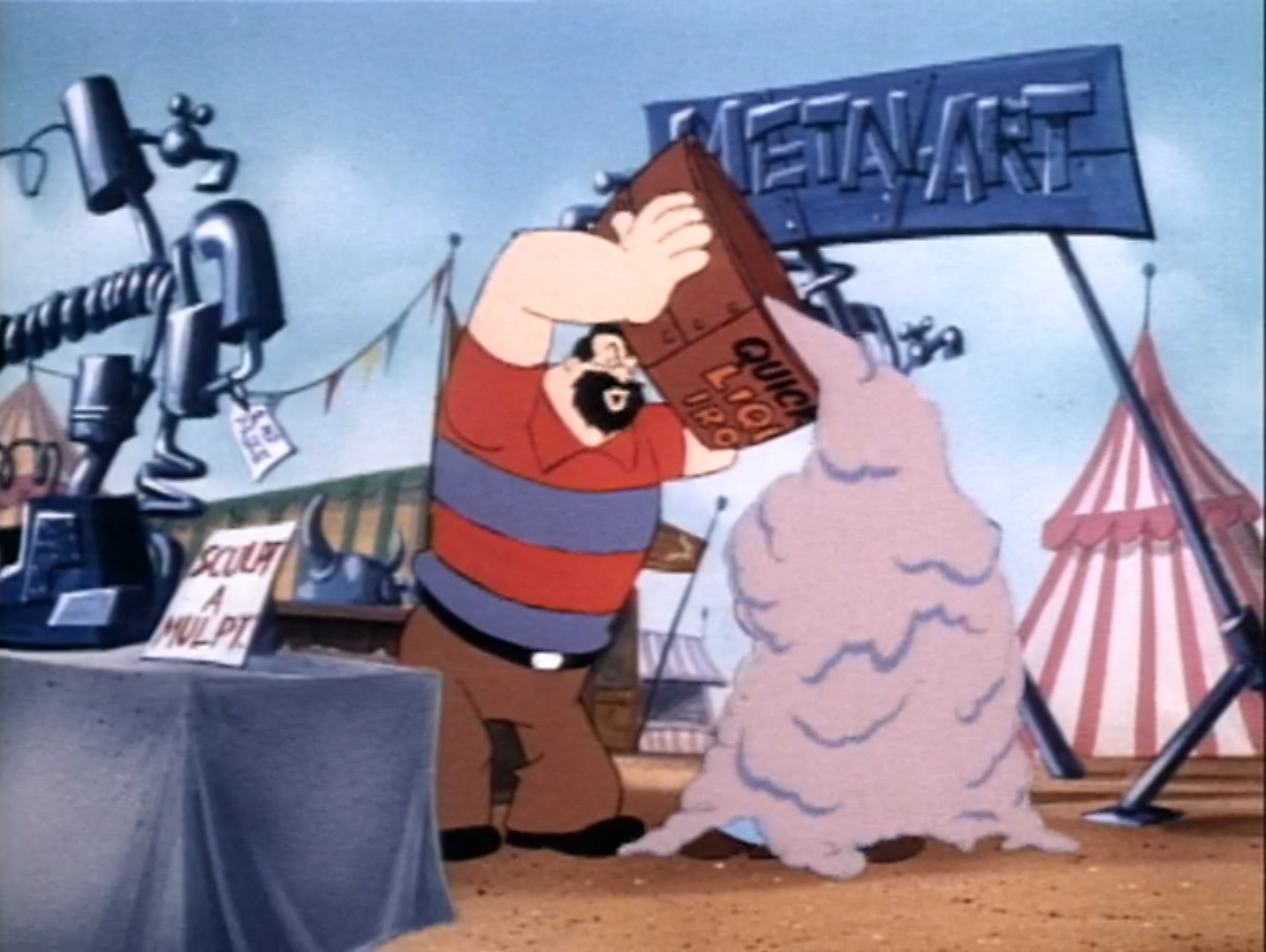 Holiday Film Reviews: The All New Popeye Hour: "Merry Madness at the ...