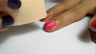 Tutorial: Sponge Gradient Nail Art