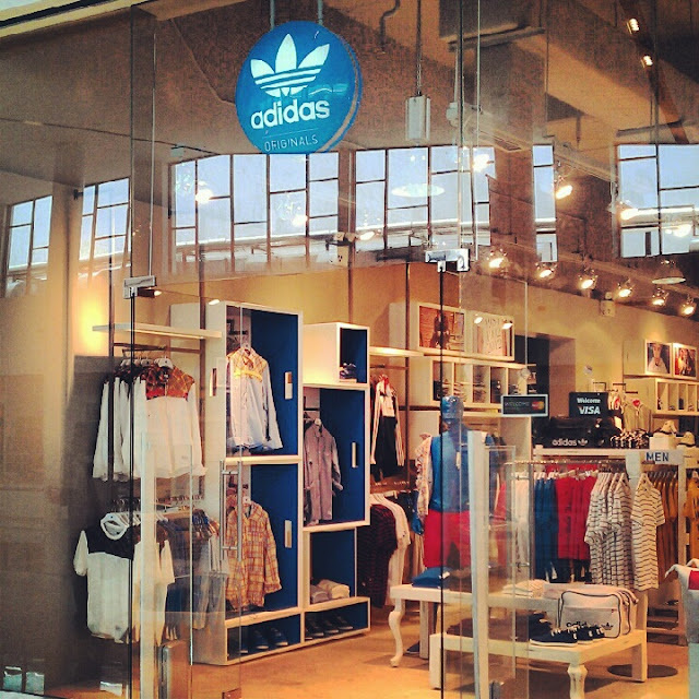 Adidas Window Display