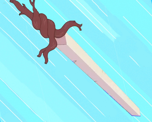 cubseidl props: Adventure Time Finn's Root Sword