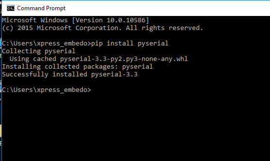 Serial Communication Using Python - Embedded Laboratory Serial Communication Using Python - Embedded Laboratory