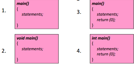 Struktur Program Bahasa C ~ Teknologi Informasi