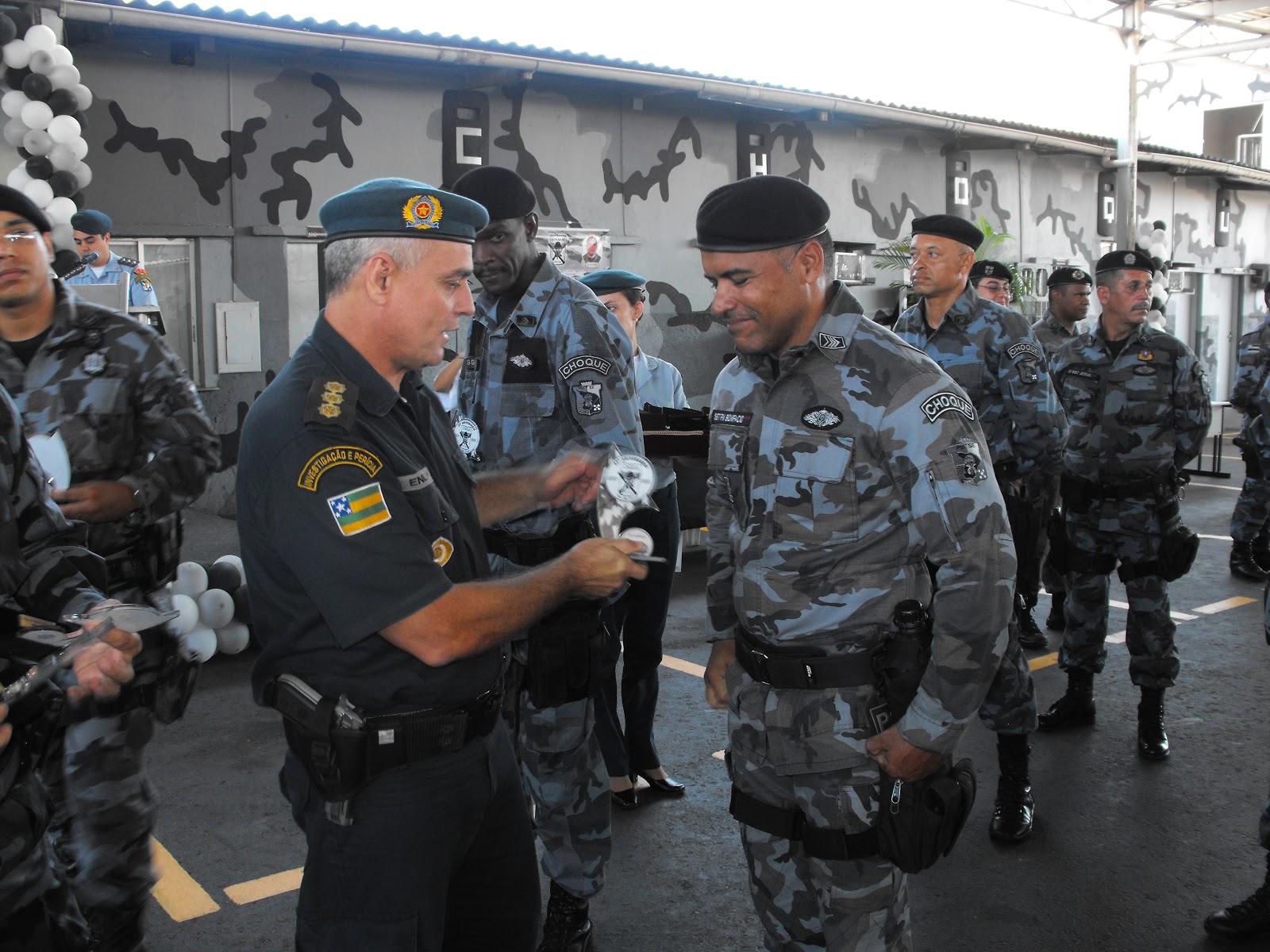 BATALHÃO DE CHOQUE - PMSE: MAIS FOTOS DA SOLENIDADE COMEMORATIVA DOS 33 ...