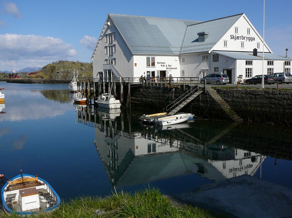 Ultima Thule: Stamsund, Lofoten Islands- cheerful scenery plus a ...