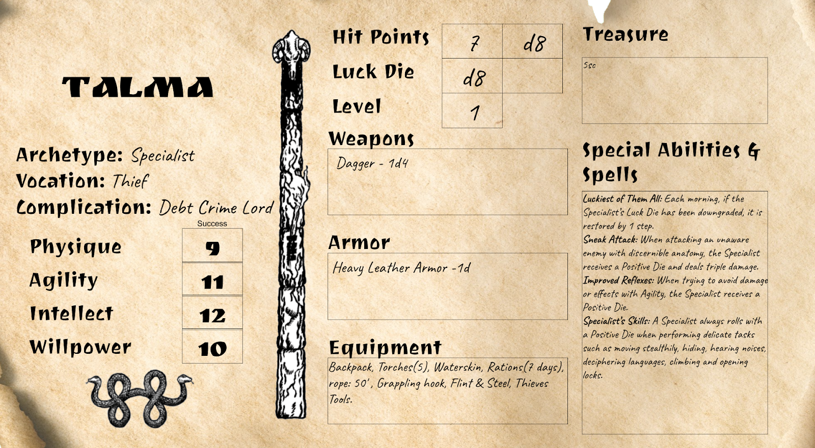 Sharp Swords & Sinister Spells: Let's Make a Character | Starships ...