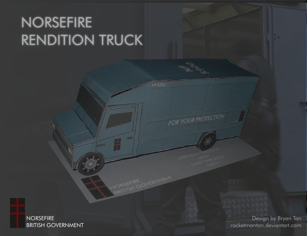 Papercraft Norsefire SWAT Vehicle ~ Papercraftsparati | Todos los ...