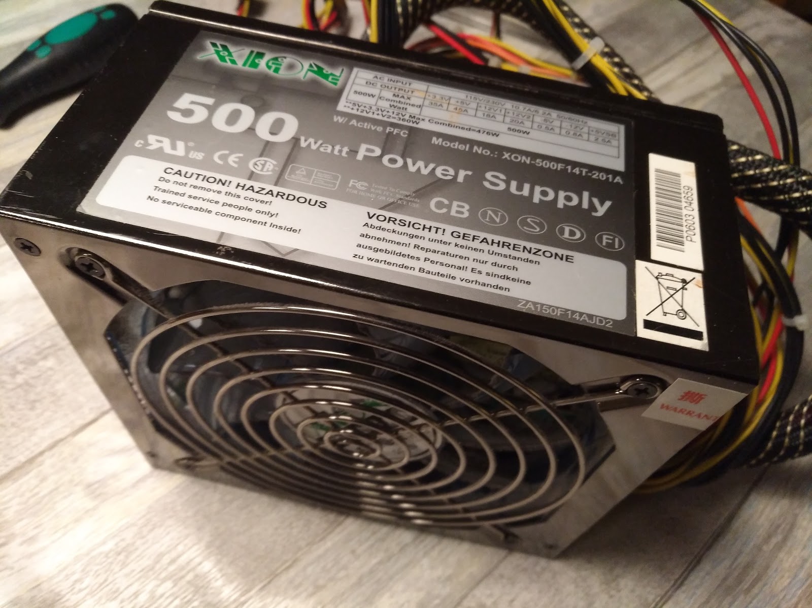 NineLizards: Right-sizing a home-server PSU